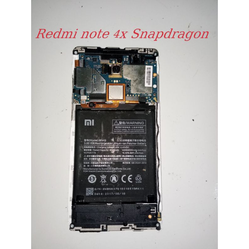 Jual mesin redmi note 4x Snapdragon | Shopee Indonesia