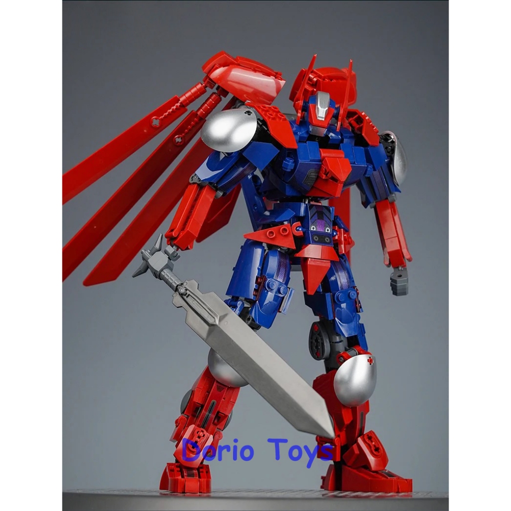 Jual Sluban Brick Mecha Robot: Krypton Superman - Robot Seri Alpha M38 ...