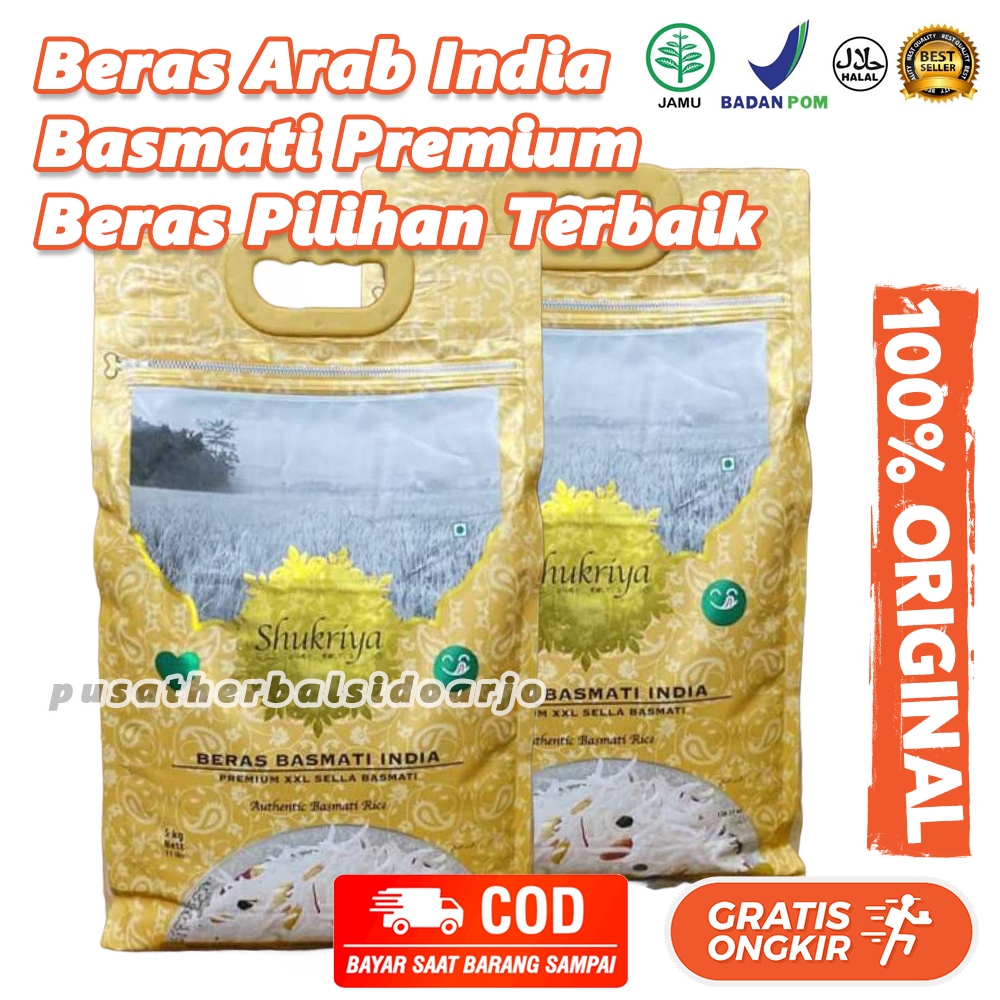 Jual Beras Basmati Beras Abu Nawas Abunawas Premium Basmati Rice 5 Kg ...