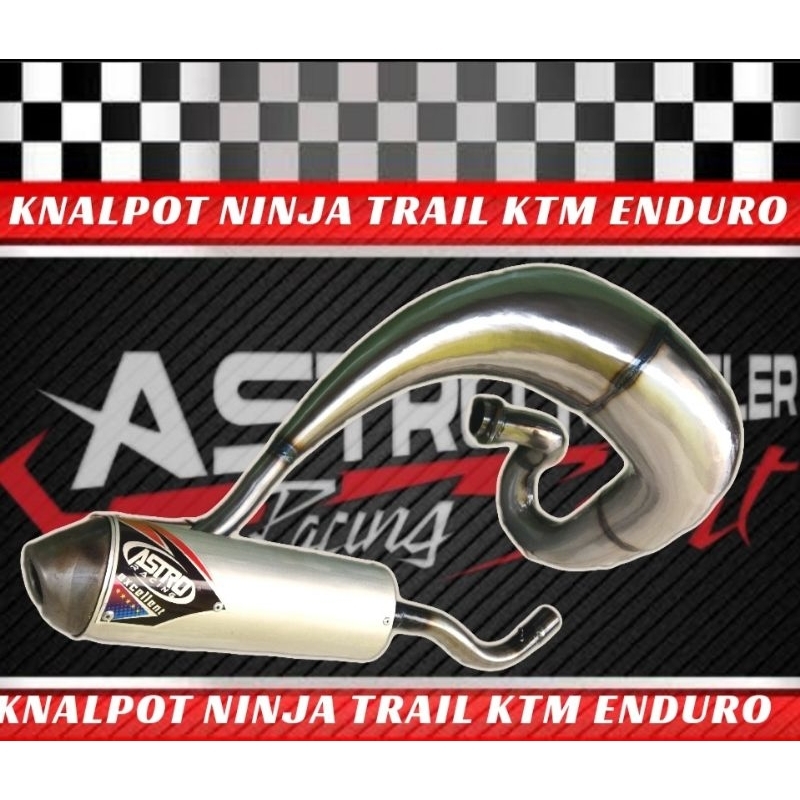 Jual Knalpot Ninja Trail KTM Enduro PNP rangka KTM KLX KX85 KX450 ...