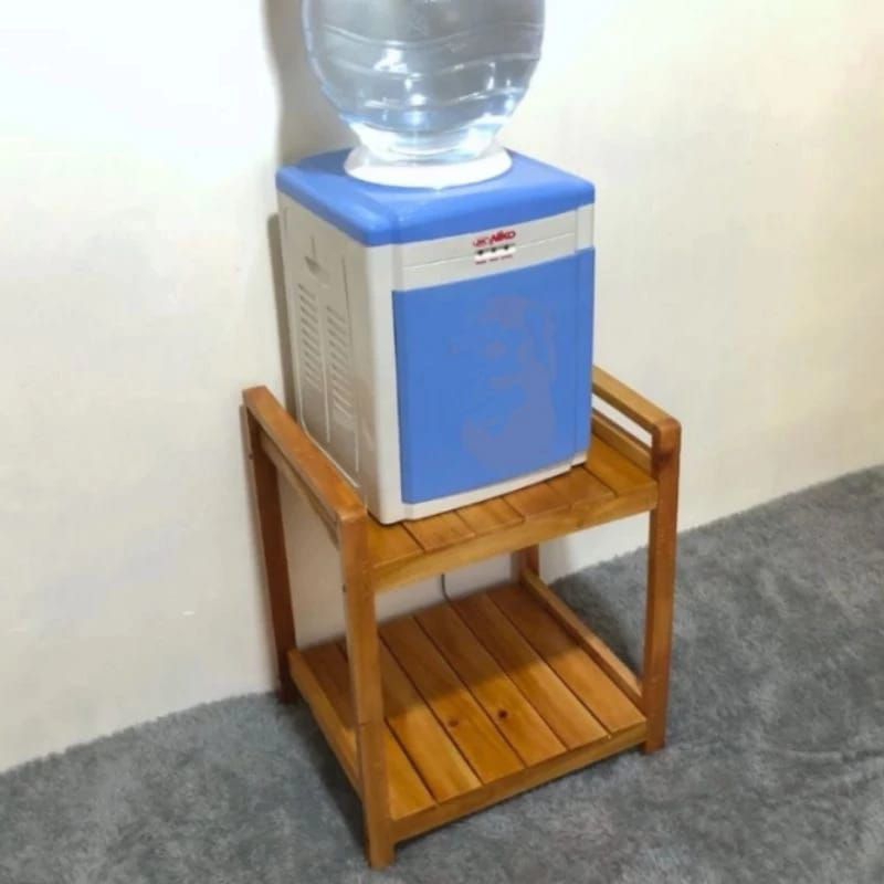 Jual Rak meja dispenser rak magicom meja rice cooker rak kayu susun ...