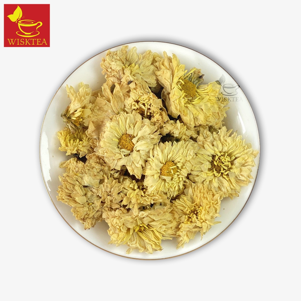 Jual [Pouch & Kaleng] White Chrysanthemum Tea 50gr / Premium Tea ...