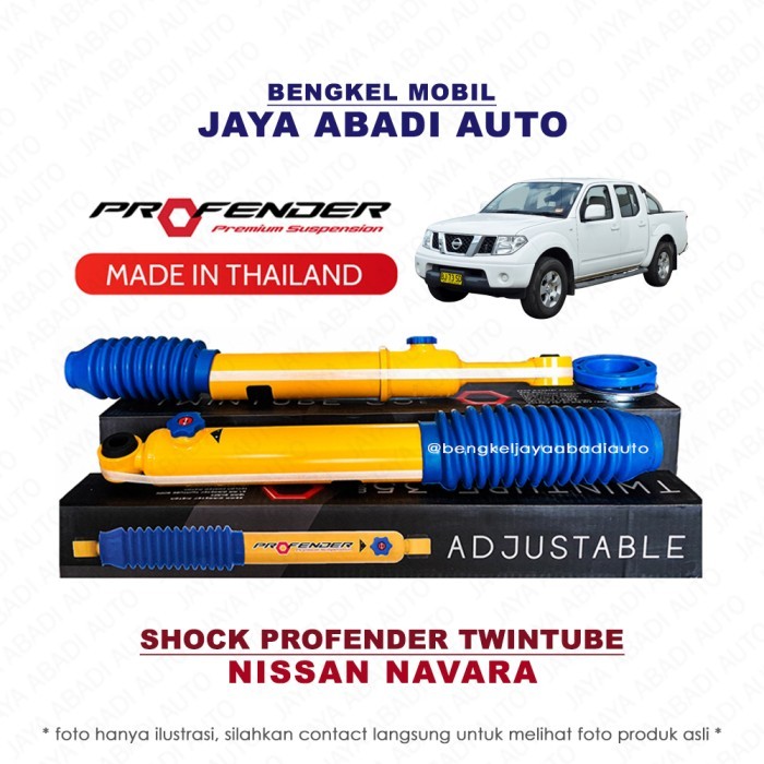 Jual Shock Breaker PROFENDER Twintube Long - NISSAN NAVARA D40 / NP300 ...