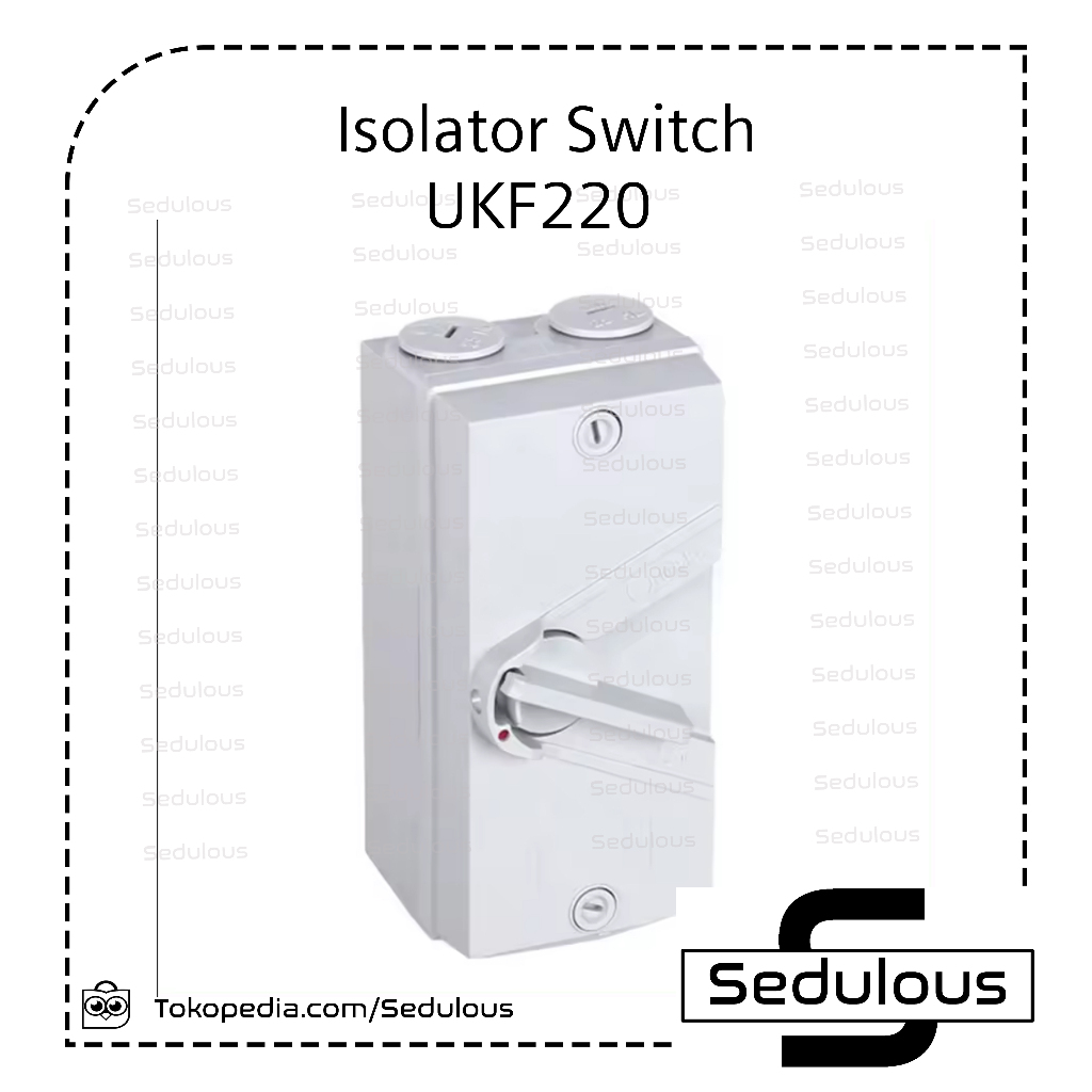 Jual Weather Protection Isolation Isolator Switch 20A | Shopee Indonesia
