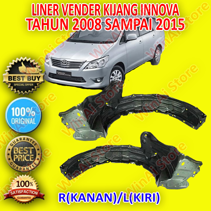 Jual LINER/INER FENDER INNOVA 2008 SAMPAI 2015 (KHUSUS) | Shopee Indonesia