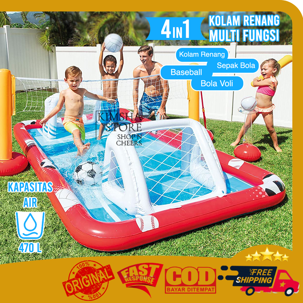 Jual Intex Sports Action Play Center Swimming Pool Multi Function ...