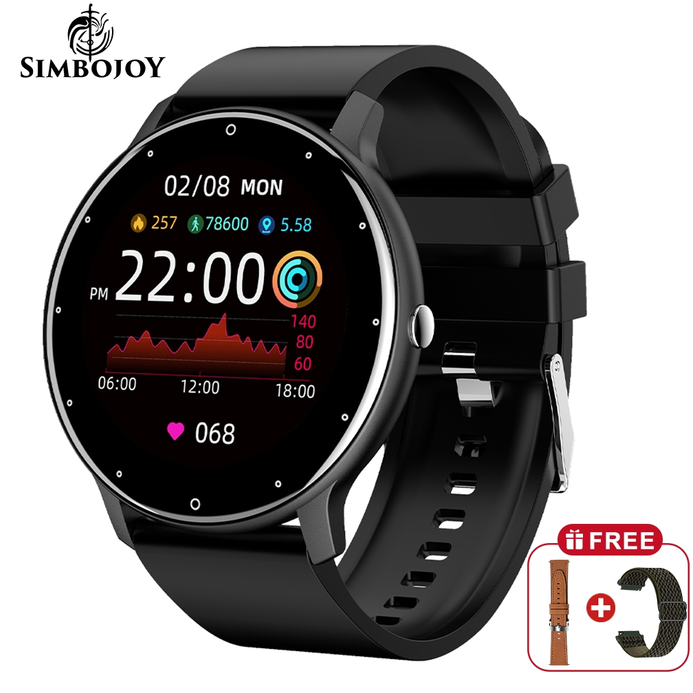 Jual Simbojoy SmartWatch ZL02D Layar Terang 1.28'' Anti Air IP67 ...
