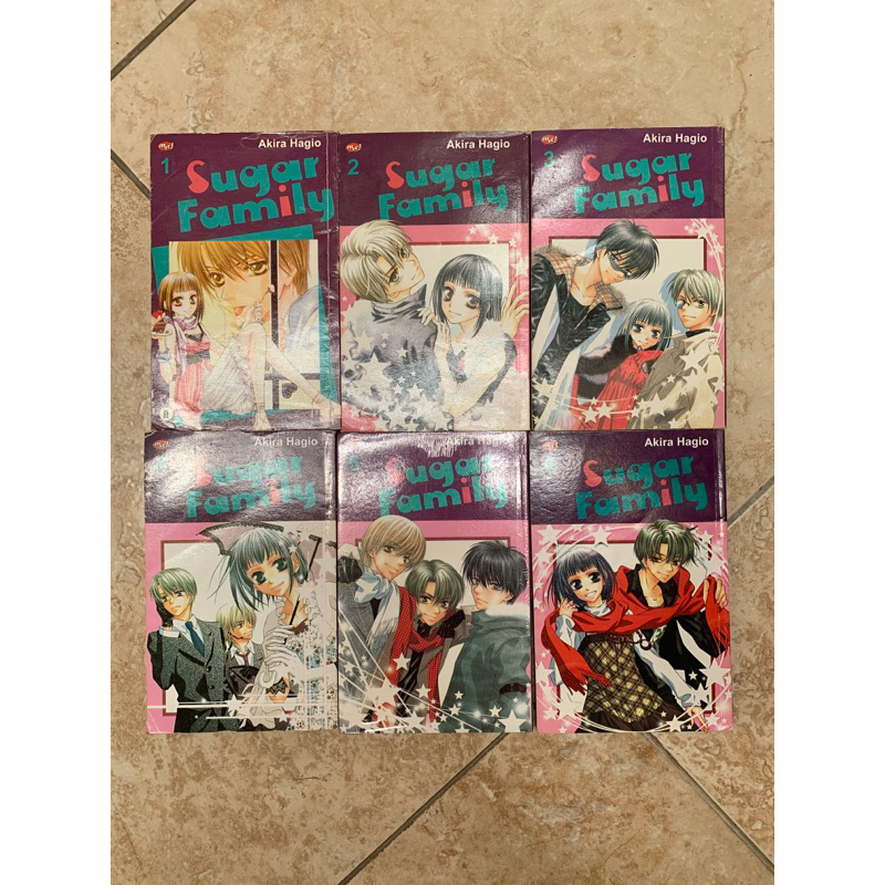 Jual Sugar Family by Akira Hagio FULLSET (1-6 END) | Shopee Indonesia