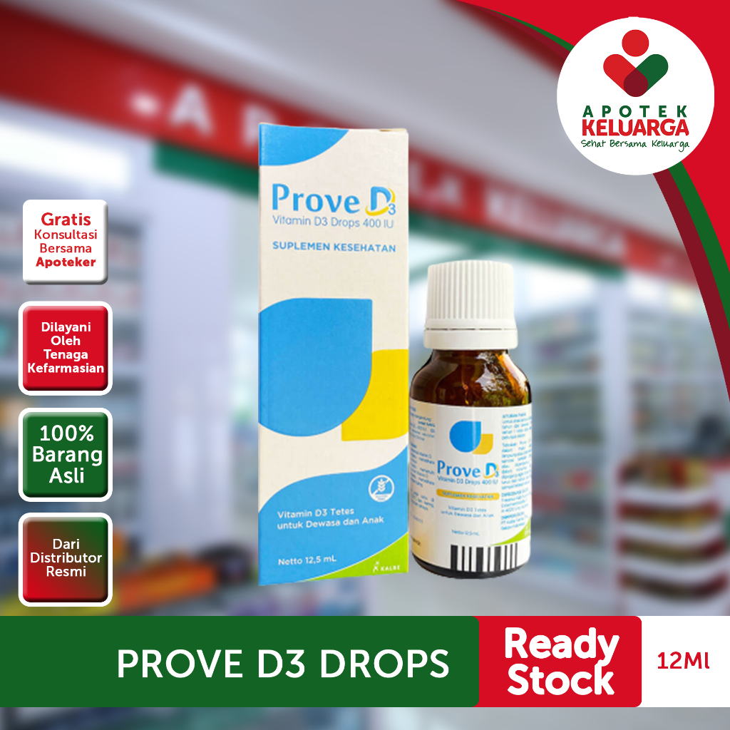 Jual PROVE D3 DROP #VITAMINDAYATAHANTUBUH | Shopee Indonesia