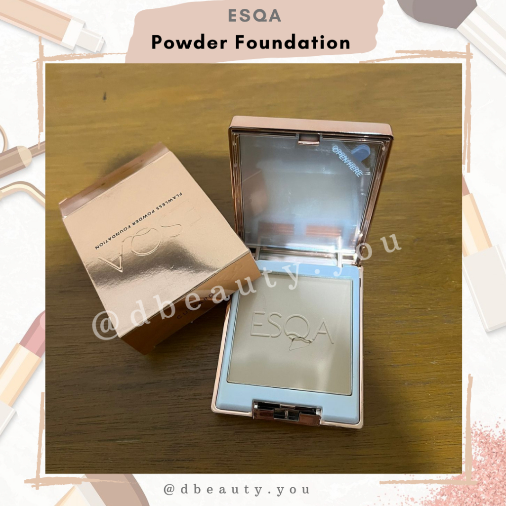 Jual ESQA Flawless Powder Foundation / Bedak Esqa / Bedak padat ...
