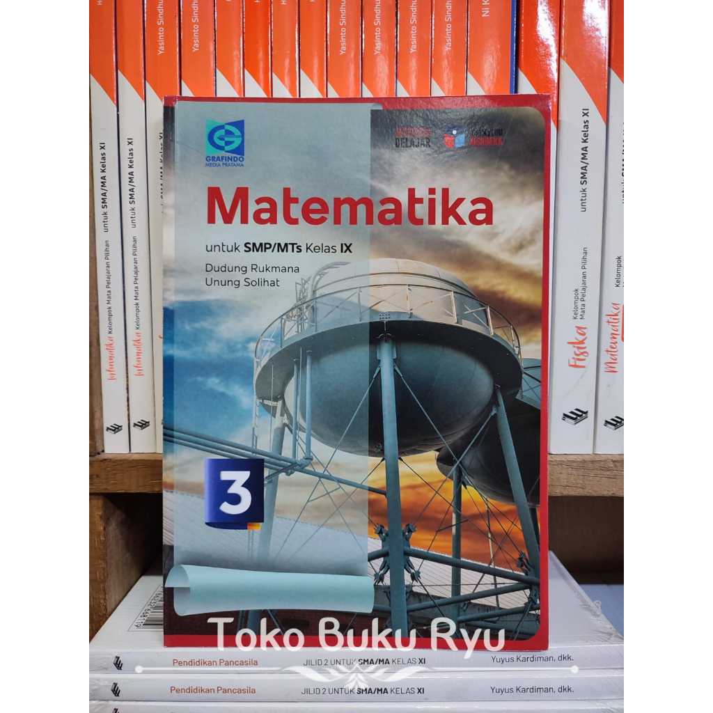 Jual Buku Matematika Kelas 3/9 SMP Kurikulum Merdeka Grafindo | Shopee Indonesia