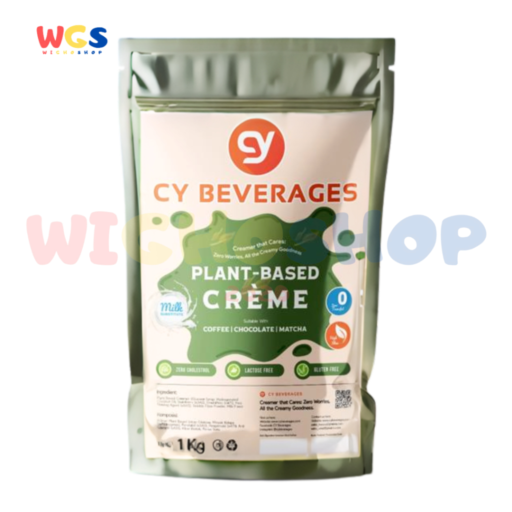 Jual CY Beverages Plant-Based Crème 1kg – Dairy-Free Creamer for Coffee ...