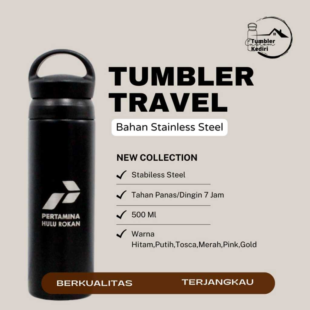 Jual TUMBLER TRAVEL TIPE 1 CUSTOM CETAK GRAFIR / UV PRINTING | Shopee ...