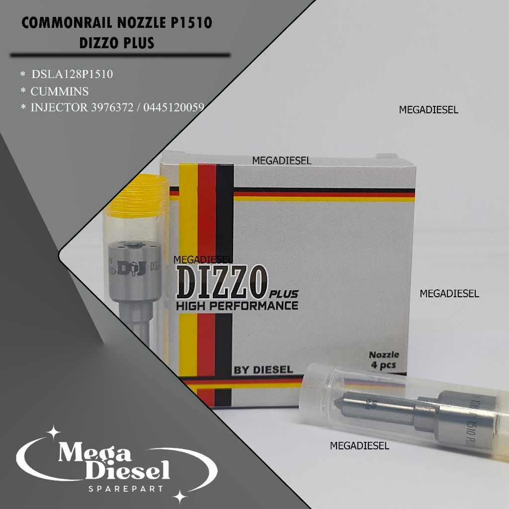 Jual DIZZO PLUS Commonrail nozzle P1510 / DSLA128P1510 Commonrail Nozzle Injector Komatsu PC200 ...
