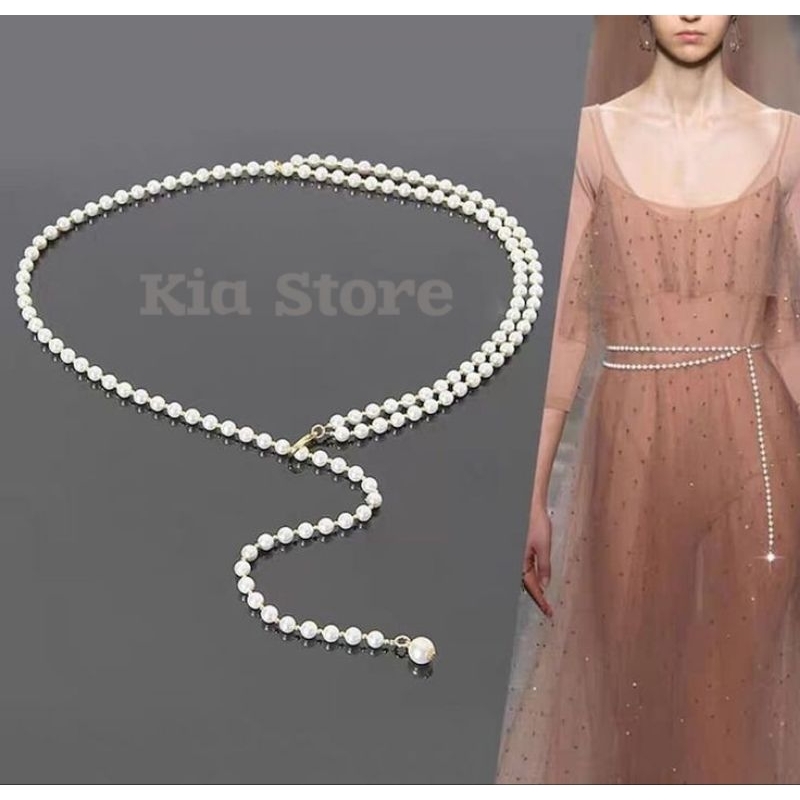 Jual IKAT PINGGANG RANTAI MUTIARA SABUK MUTIARA RANTAI BELT MUTIARA ASESORIS WANITA | Shopee ...