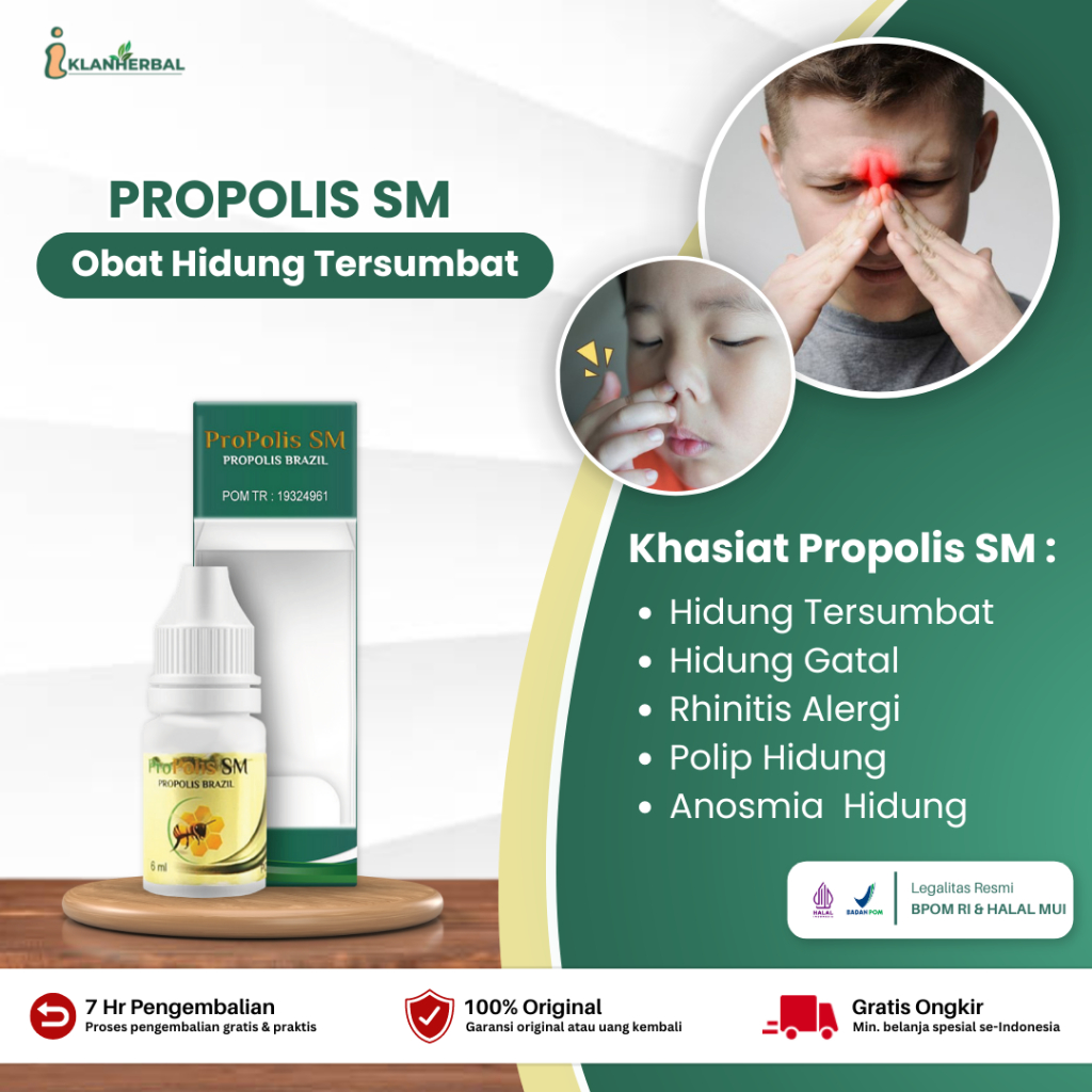 Jual Obat Hidung Tersumbat Gatal Mampet Rhinitis Alergi Polip Hidung ...