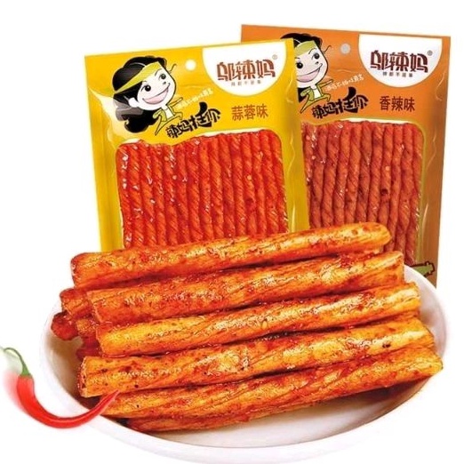 Jual Wulama Latiao 7gr snack cina viral enak pedas stik pedas manis ...