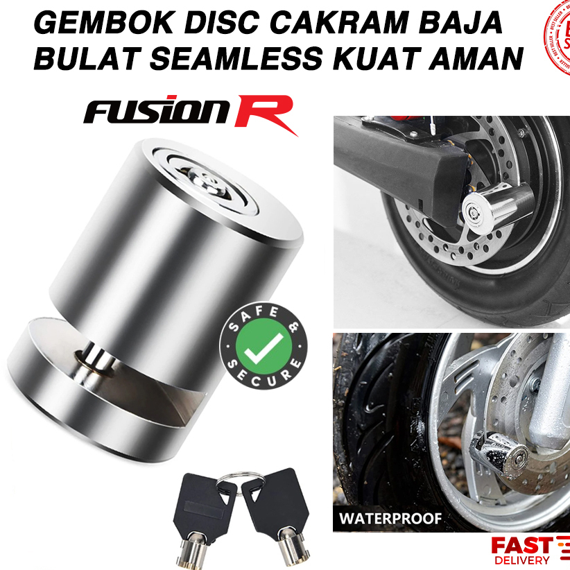 Jual Moto Lock Kunci Gembok Rem Roda Cakram Sepeda Motor Zync Disc Lock ...