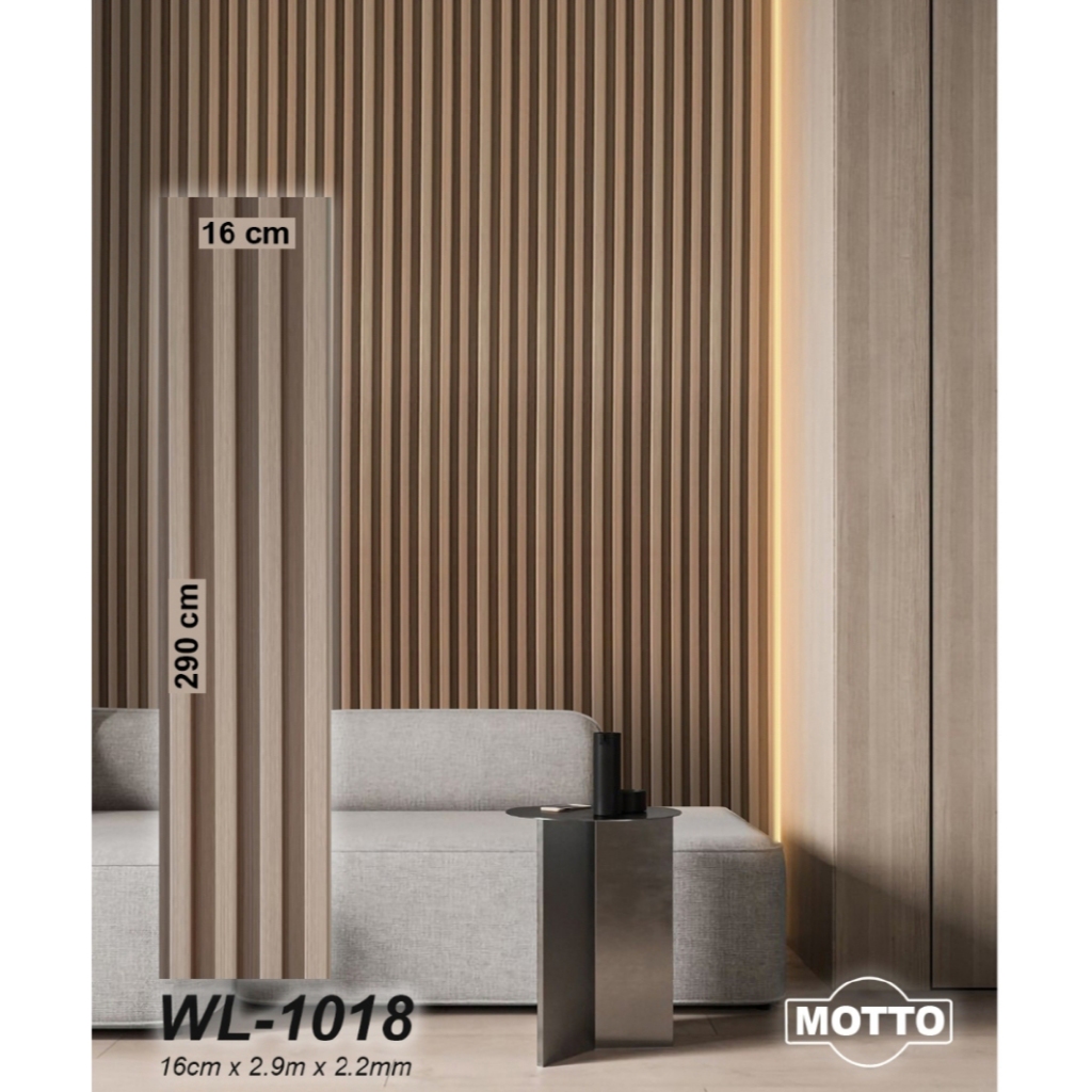 Jual Wall panel PVC | Kisi Kisi Wallpanel | Wood Panel Kayu Dinding WL ...