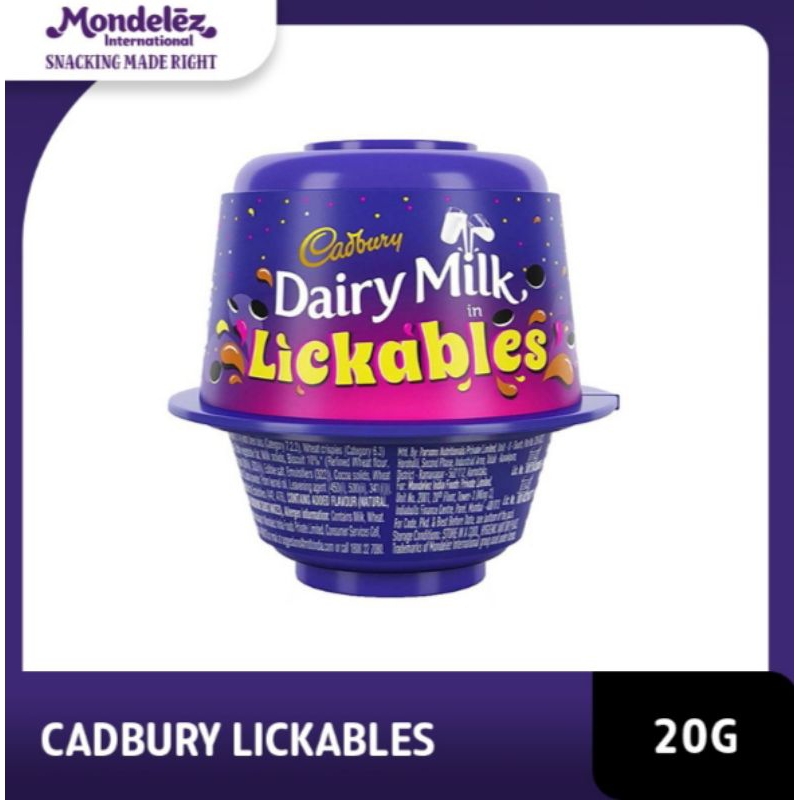 Jual Cadbury Dairy Milk Chocolate Lickables Cup 20 g | Shopee Indonesia