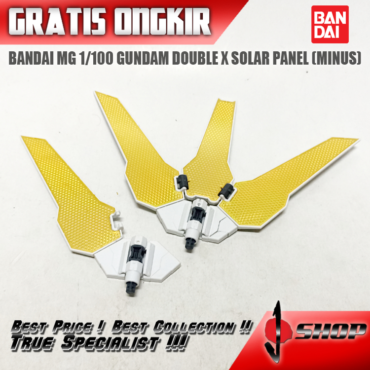 Jual BANDAI MG 1/100 GUNDAM DOUBLE X SOLAR PANEL (MINUS) MG973 | Shopee ...