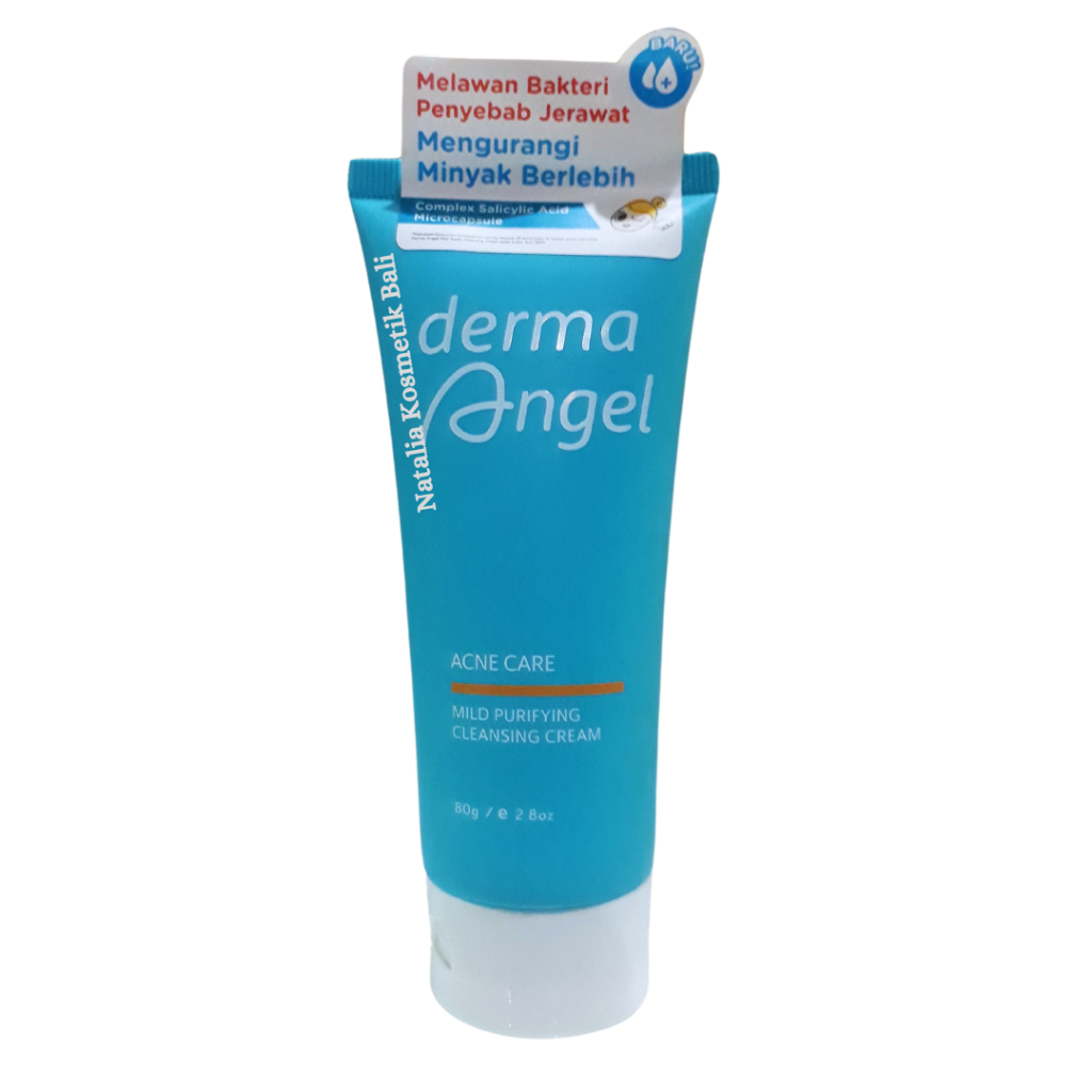 Jual Derma Angel Acne Care Mild Purifying Cleansing Cream 80g | Shopee Indonesia
