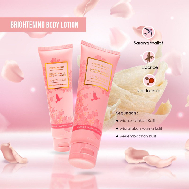 Jual Body lotion Pemutih Badan Nyonya Beauty / Body lotion whitening / HB niacinamide / HB ...