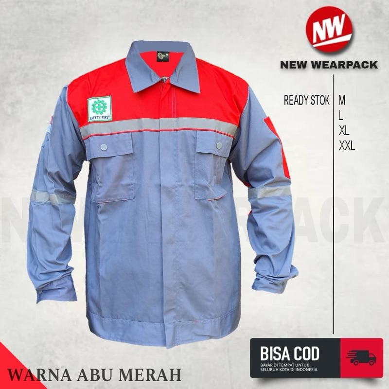 Jual Baju kerja safety/wearpack safety/Atasan/Safety/K3/Baju Kerja ...