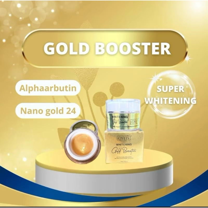 Jual Gold Booster Whitening 10gr | Shopee Indonesia