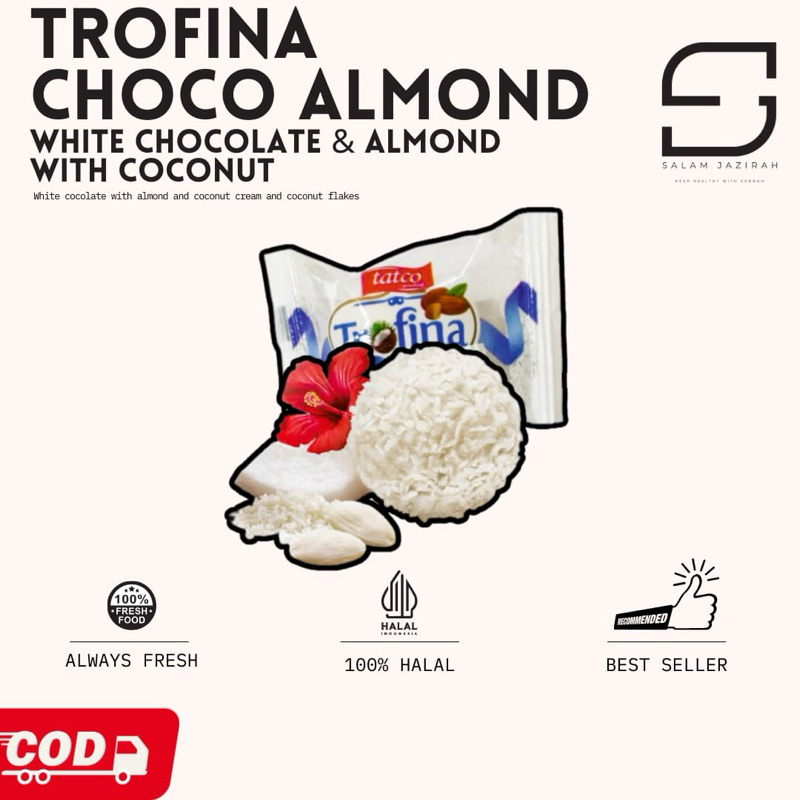 Jual Trofina Tatco Coconut With White Chocolate || Coklat Viral ...