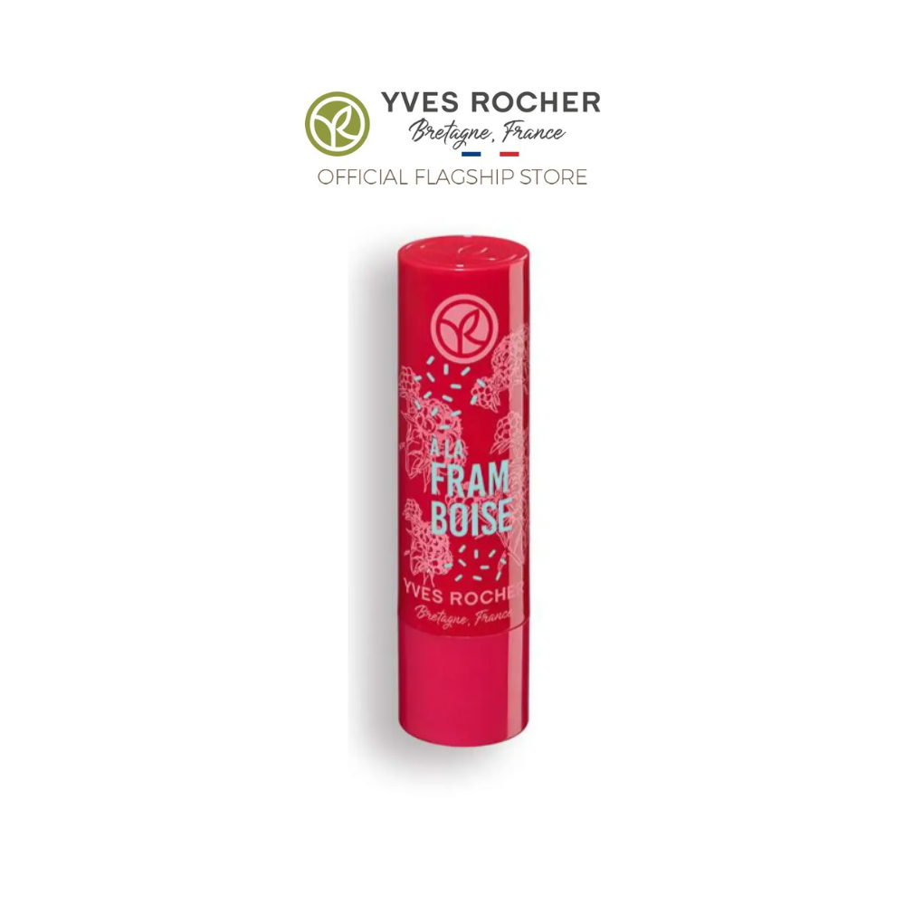 Jual Yves Rocher Nourishing Raspberry Lip Balm 4,8 g | Shopee Indonesia