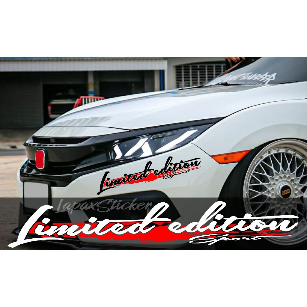 Jual Stiker Limited Edition Sport cutting sticker mobil limited edition ...