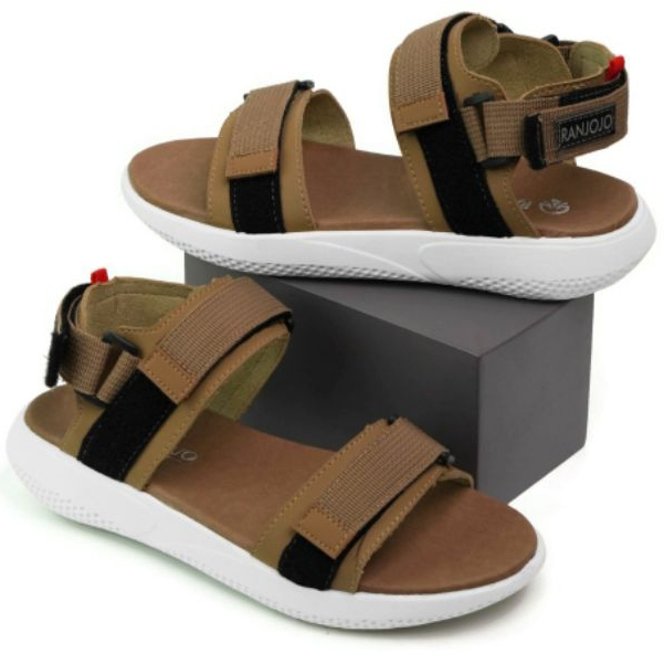 Jual Korean Style Sandal Gunung Cewek Remaja Sendal Kulit Hiking ...