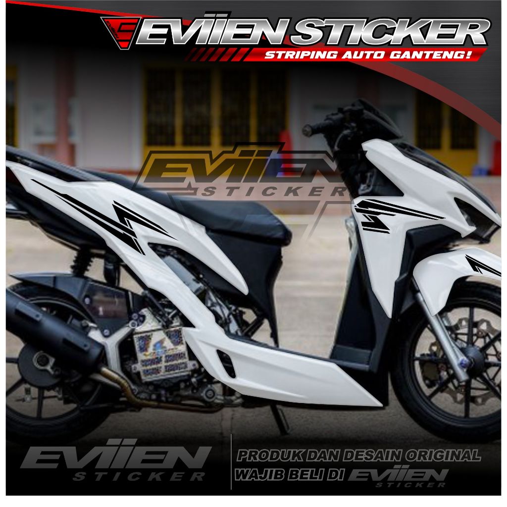 Jual STRIPING MOTOR VARIO NEW 125/150 STRIPING SIMPEL ELEGANT CUTTING ...