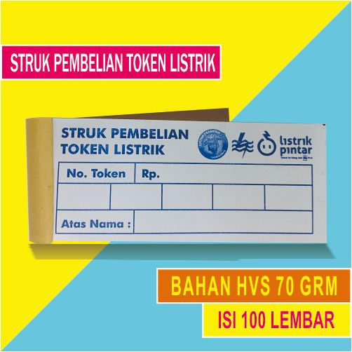Jual Nota Token LIstrik/ Struk Pembelian Token Listrik | Shopee Indonesia