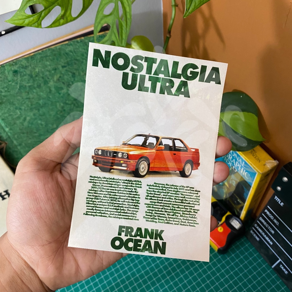 Jual stiker nostalgia ultra / stiker poster / sticker aesthetic ...