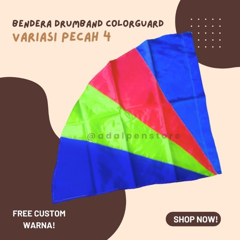 Jual Bendera Colorguard Drumband tingkat SLTP / SMP | Shopee Indonesia