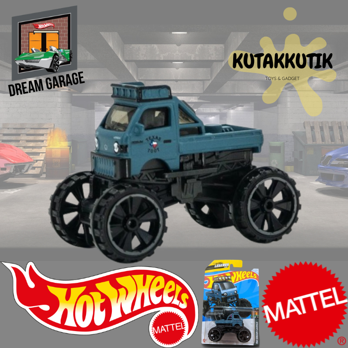 Jual Hotwheels Mobil Pickup Monster Truck Off Road Mazda Autozam Biru ...
