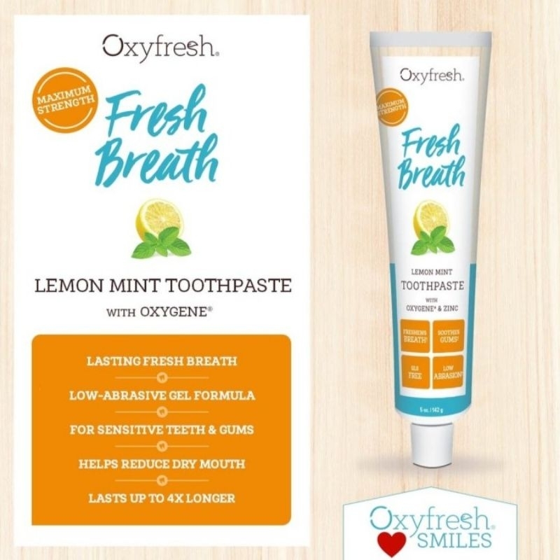 Jual OXYFRESH DENTAL GEL 100% ORIGINAL. GEL OBAT SARIAWAN. OBAT PASCA ...