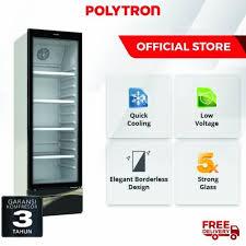 Jual SHOWCASE POLYTRON 238 GLAZELL NO FROST | Shopee Indonesia