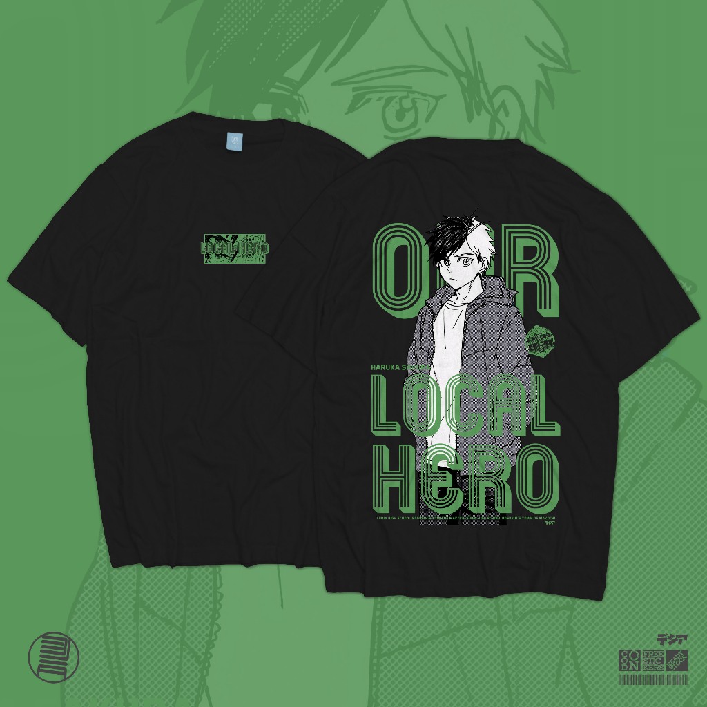 Jual Kaos Haruka Sakura Wind Breaker Bofurin Anime Manga T-Shirt Baju ...