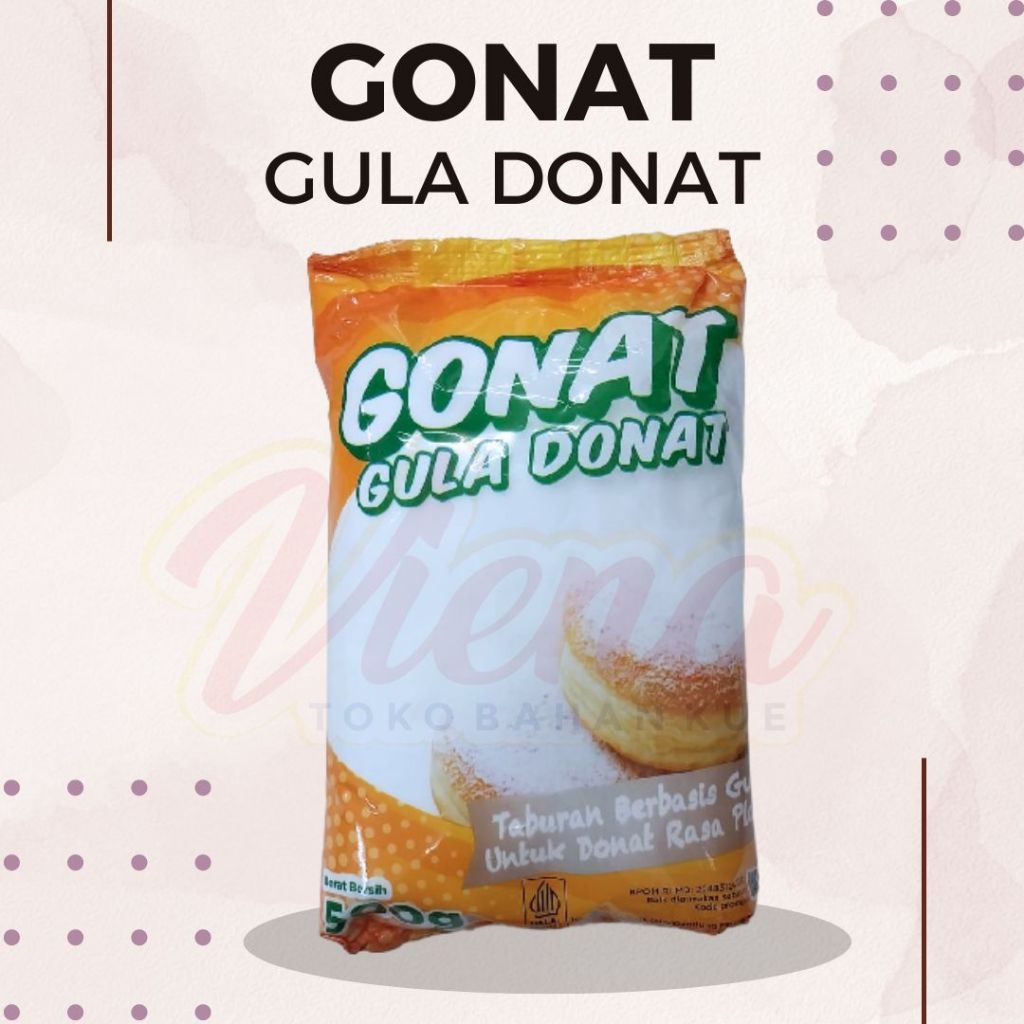 Jual Gonat Gula Donat \ Gula Dingin \ Gula Taburan Donat | Shopee Indonesia