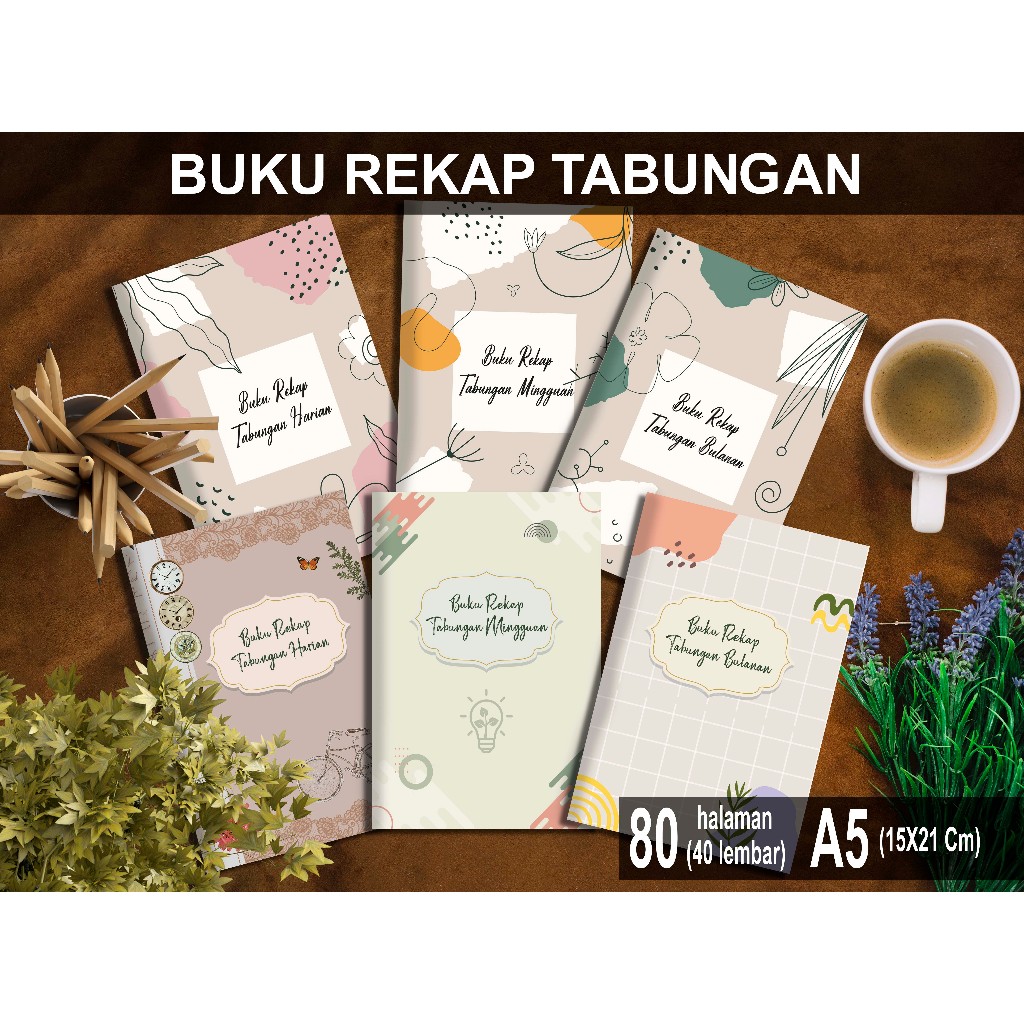 Jual BUKU REKAP TABUNGAN HARIAN, MINGGUAN, BULANAN/REKAP ANGSURAN/REKAP ...