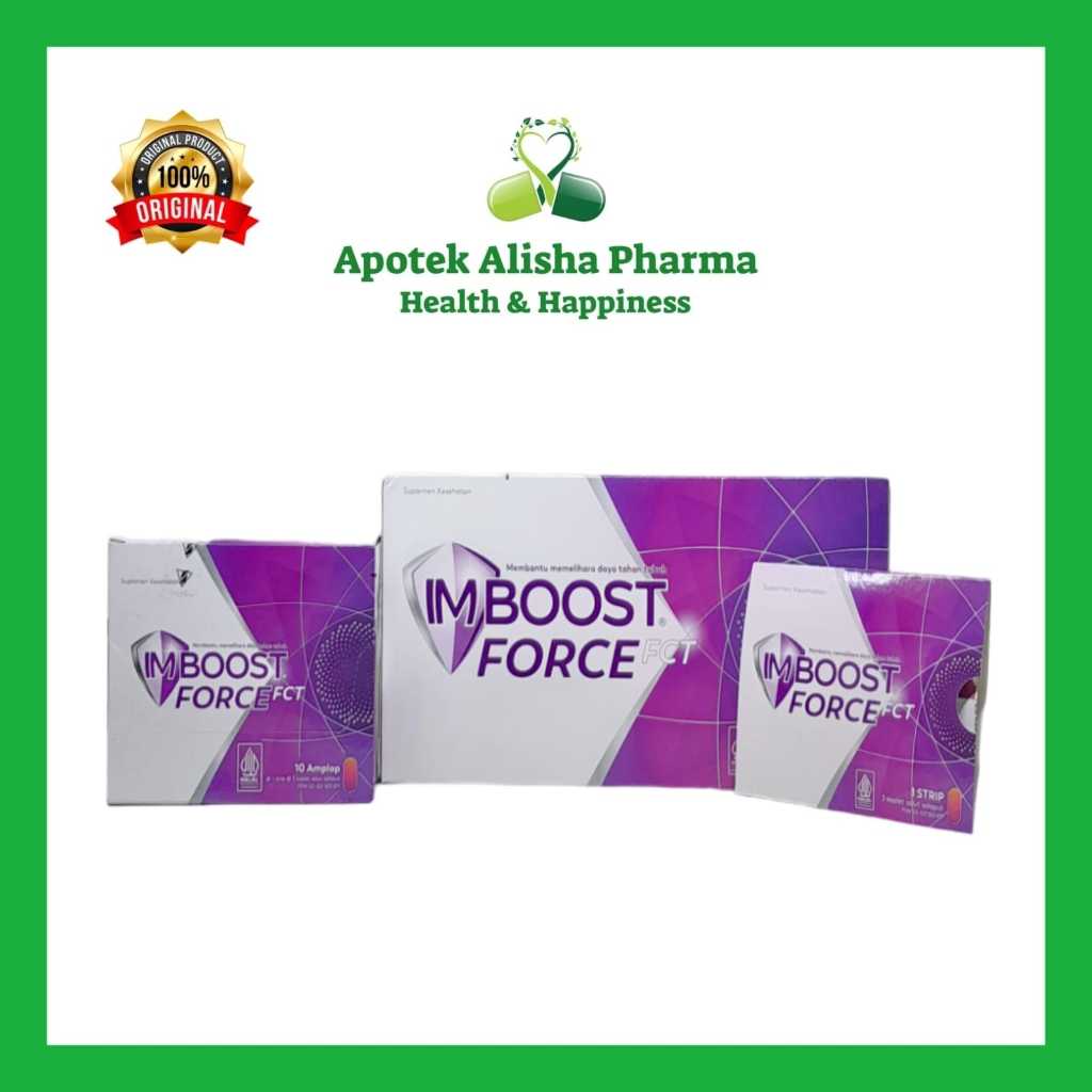 Jual Imboost Force Tablet (Strip 3/10tablet ) Suplemen Kesehatan Daya ...
