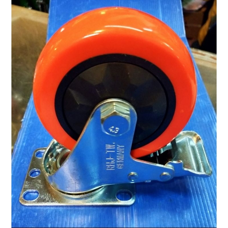 Jual Roda Troli 3 inch - 4 inch RHJ-TW caster germany.bahan PU warna ...