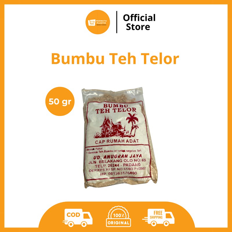 Jual Bumbu Teh Telur Cap Rumah Adat Teh Telor Khas Minang Bubuk ...
