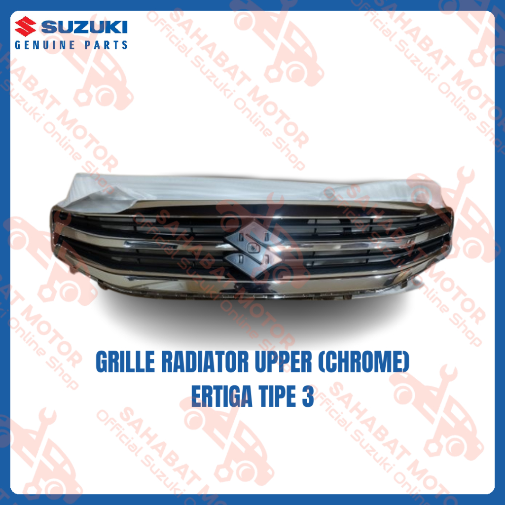 Jual Suzuki Ertiga Tipe 3_Grille Radiator Upper Chrome | Shopee Indonesia