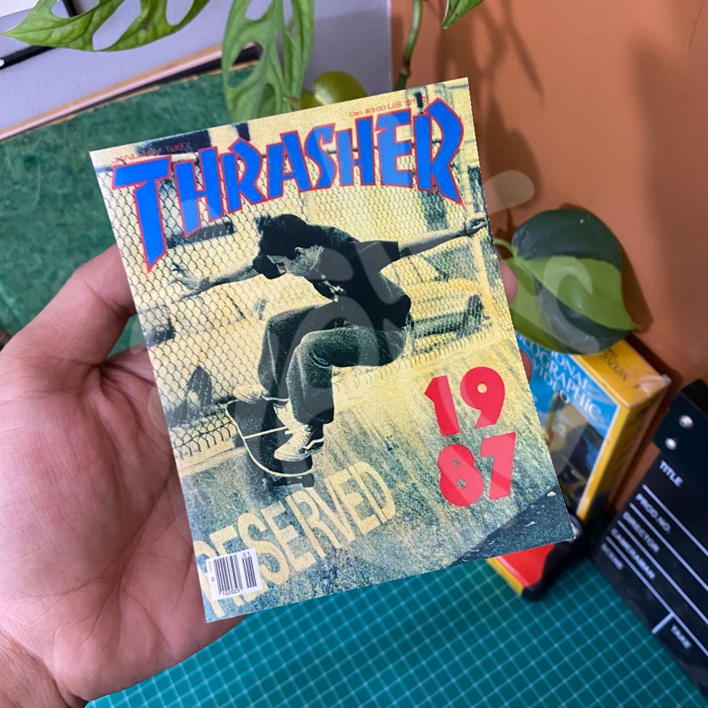 Jual stiker thrasher / stiker poster / sticker aesthetic / sticker ...