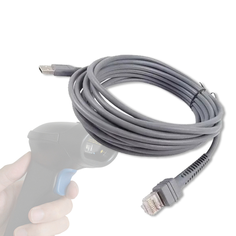 Jual Kabel Scanner Barcode Simbol 2m Ls1203 Ls2208 Ls4208 Ls3008 ...