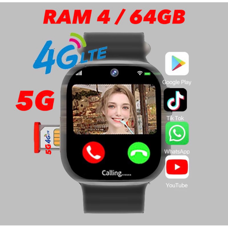 Jual Smartwatch S9 ULTRA 4G & 5G | RAM 4 / 64GB KAMERA DEPAN BELAKANG ...